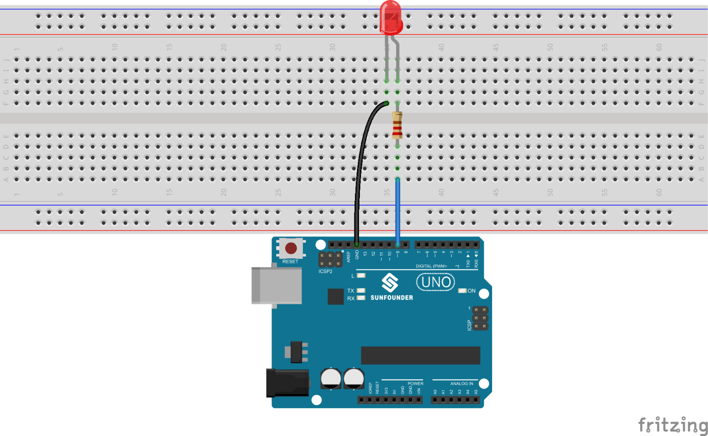 （四）arduino入门：通过PWM控制LED – 趣讨教