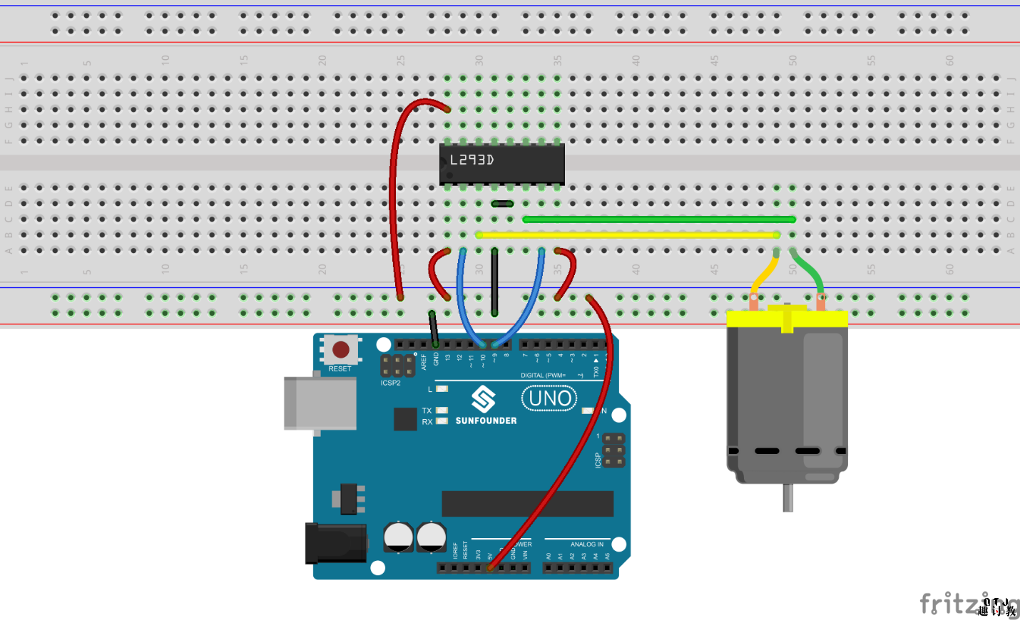 (八)arduino入门:直流电机控制 趣讨教